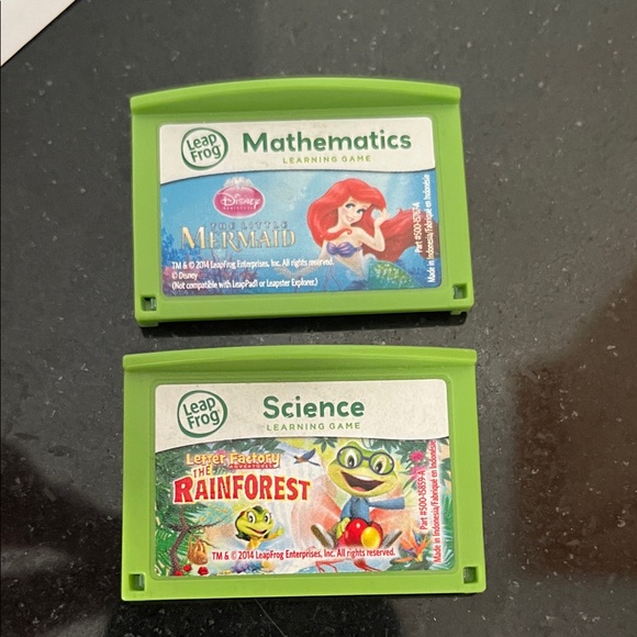 Leapfrog | Toys | Leapfrog Green Learning Game Set | Poshmark